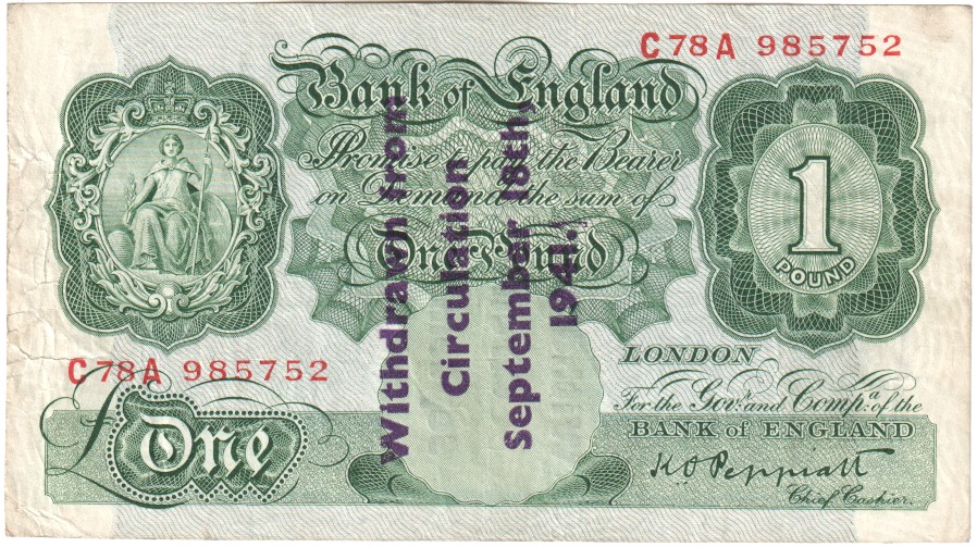 Paper Money: Paper Money of the British Isles - world Banknotes and ...