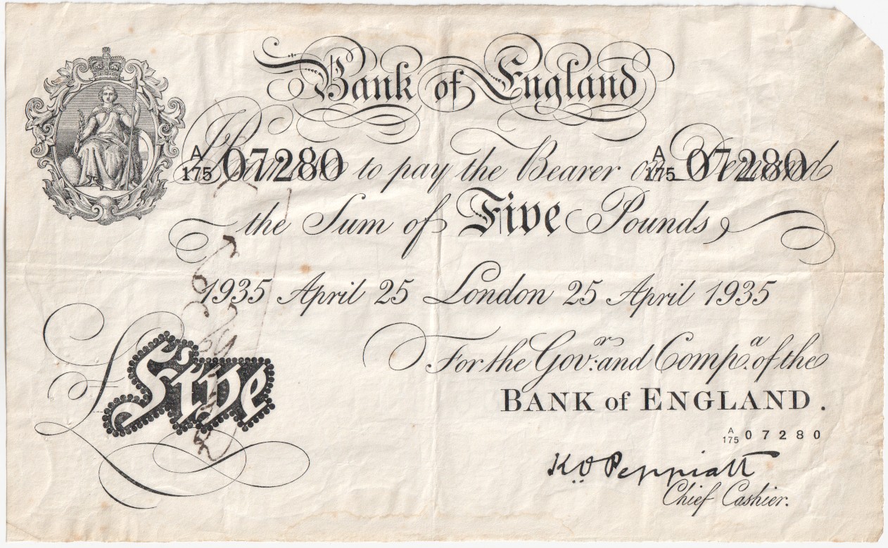 Paper Money: Paper Money of the British Isles - world Banknotes and ...