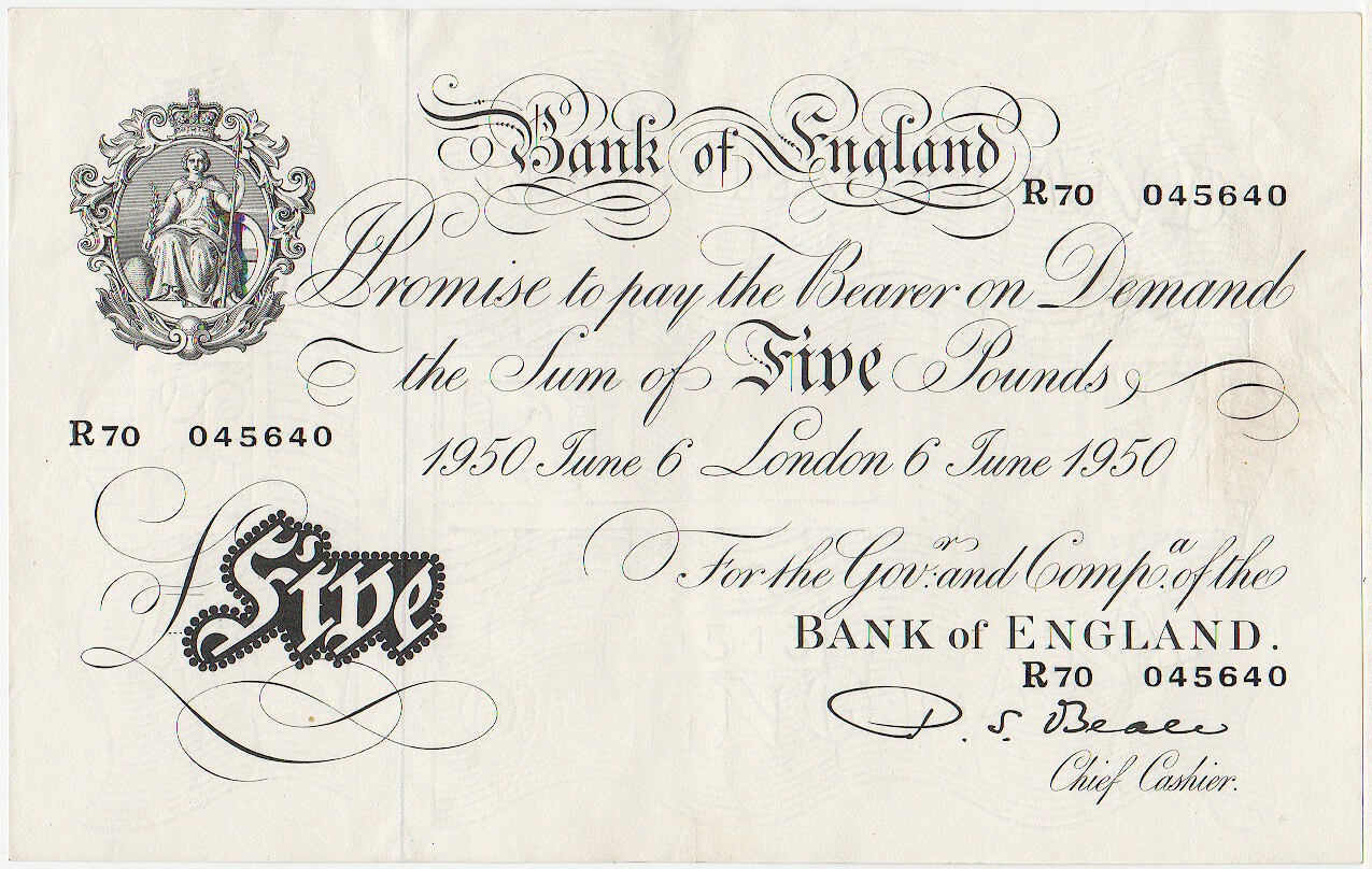 Paper Money: Paper Money of the British Isles - world Banknotes and ...